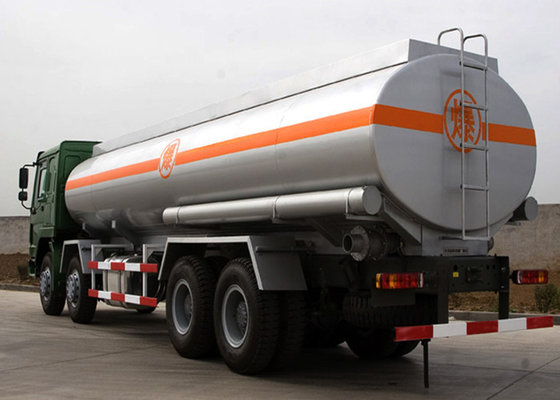 Caminhão de petroleiro de 25 CBM Lpg, caminhão de entrega do fuel-óleo dos eixos 371HP de HOWO quatro
