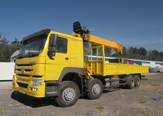 o caminhão 371HP montou o guindaste para o momento de levantamento máximo da cabine 20T da construção HW76