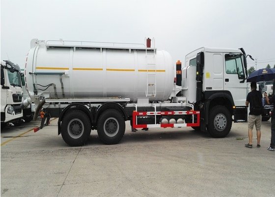 caminhão da limpeza do esgoto 6x4, caminhões Waste sépticos de LHD/RHD para a limpeza da cidade