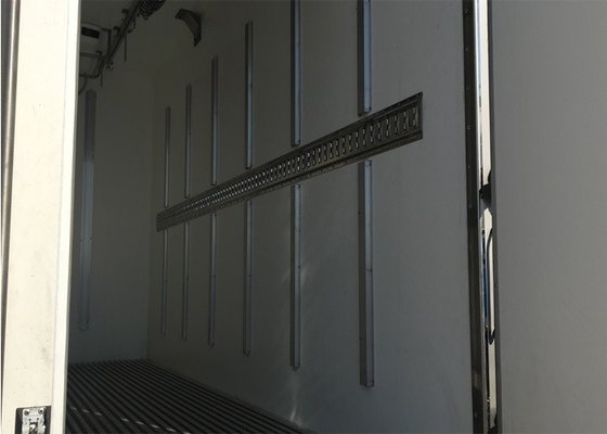 tipo de aço inoxidável aberto sem redução refrigerado 4x2 das dobradiças da porta traseira do caminhão da caixa