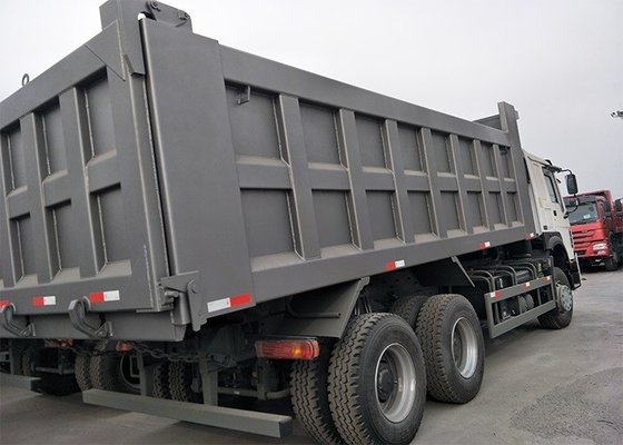 caminhão basculante do veículo com rodas de 15CBM 371HP 10, poder de cavalo alto resistente dos caminhões de caminhão basculante