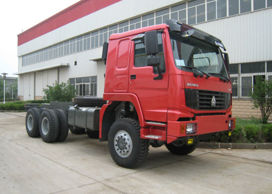 20T - Euro 30T 2 chassis automáticos do caminhão basculante de HOWO com sistema de levantamento médio