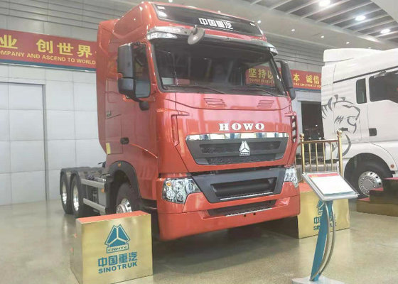 Caminhão do trator da emissão HOWO 6x4 do Euro 2, cabeça do trator do caminhão do motor 420HP