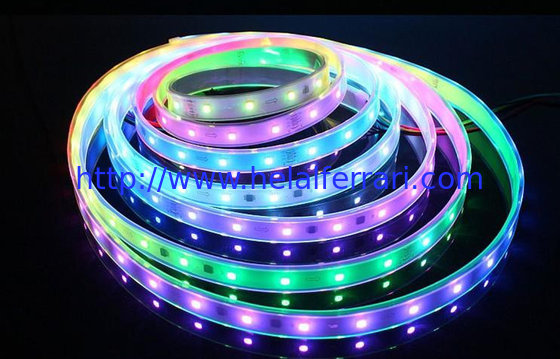 5050 IC RGB 5 Meter Flexible LED Strip Light Color Changing in IP68 For outdoor use supplier