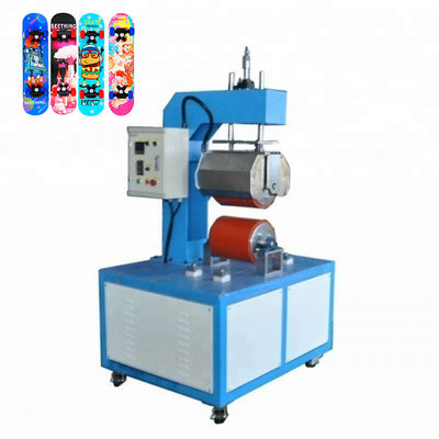 Hydraulic skateboard diy pattern heat transfer machine