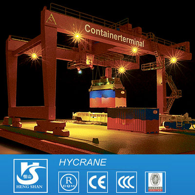 Port yard use rubber tyred container gantry crane supplier