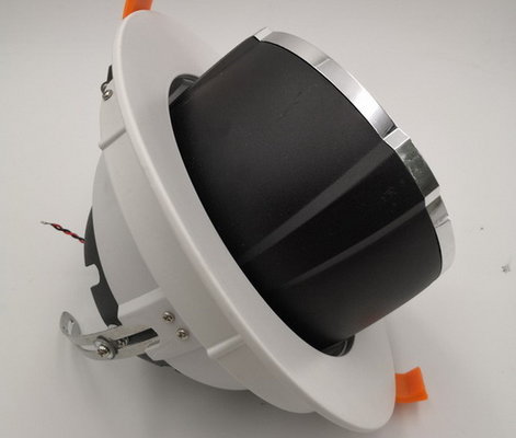50w 5000lm LED Gimbal Downlight With External Isolated Driver 230mm Cutout 210mm Rotatable