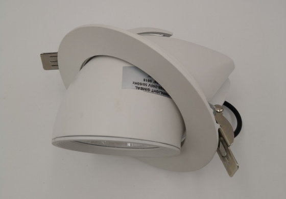 26w Cutting 105mm Gimbal LED Downlight Size 125mm , Led Recessed Eyeball Lights Easy To Mount