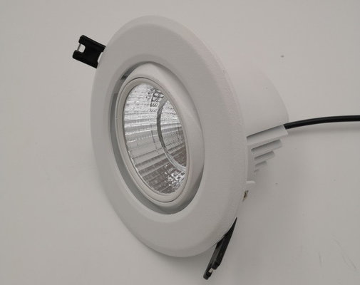 21 Watts 120mm Gimbal Led Downlight  Dimmable , Led Gimbal Downlight Kit AC100 - 240V