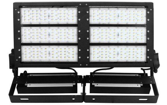 High Lumen 600w LED Stadium Floodlights For Football Field / Sport Fields Meanwell Driver