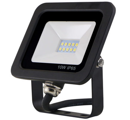 AC180 - 260V Black Small Outdoor 10w Smd Led Floodlight 800lm 30000h Lifetime IC Driver