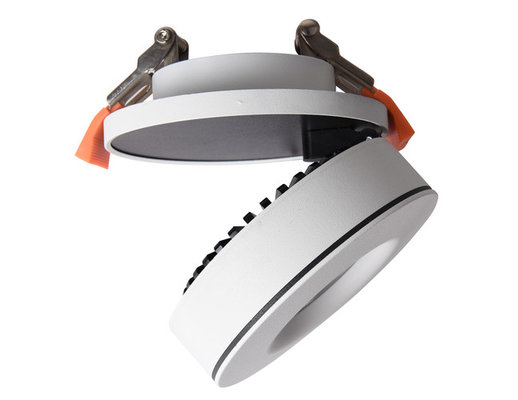 Circular Recessed Cree Cob Ceiling Mounted Adjustable Spotlights Indoor 12w 100mm