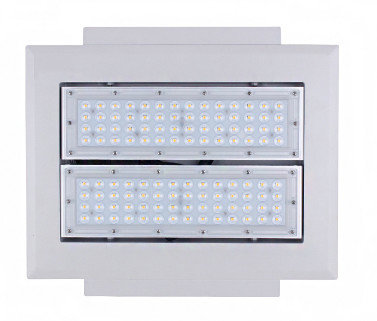 Waterproof Square 420mm Gas Station Canopy Led Light 100w For Convenience Store Commercial