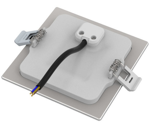 Hotel Restaurant IP44 450lm 122mm Super Slim Led Panel Light  6W Bathroom Lighting