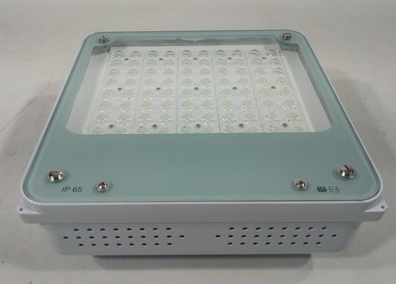 80 Watt Gas Station Led Light 335 * 335 * 163mm , Outside Commercial Led Canopy Fixture