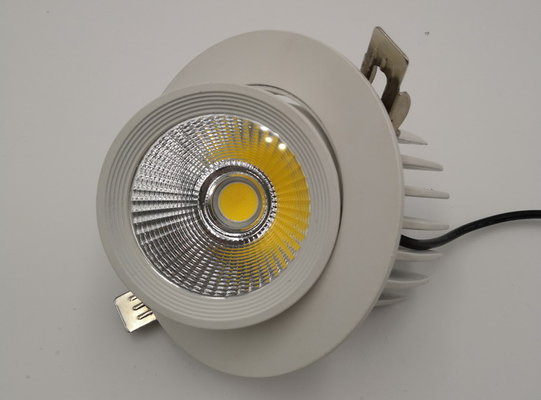 Adjustable Gimbal Led Downlight 26w Cutting Size 125mm 1800lm 24 Degree