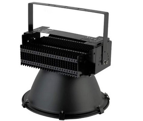 Aluminum Housing Round Led High Bay 500w High Mast Lamp 100lm / W Pf0.95