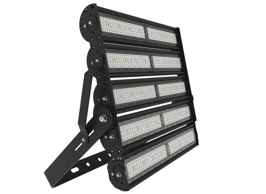 600 Watt Led Stadium Floodlights 590 * 537 * 80mm Non - Dimmable For Sports Ground Lighting