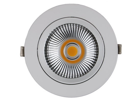 35w Round Led Downlight Ac100 - 240v Aluminum Alloy Housing 30000h Lifetime For Shop
