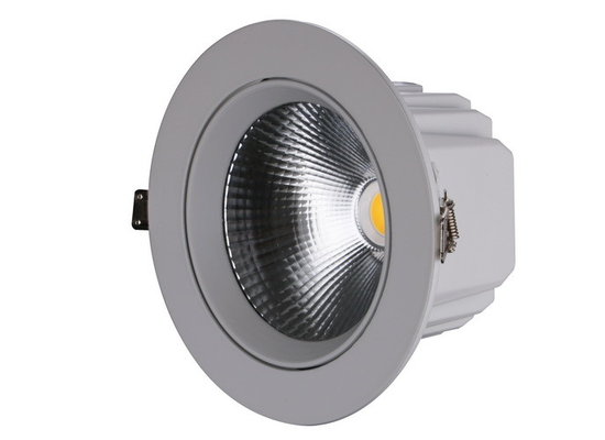 50w Recessed Gimbal Led Downlight Wide Beam Angle 25000h Pf0.9 6000k