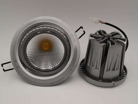 38w 4000lm 150mm Gimbal Led Downlight 24 Degree Recessed External Driver 6000K