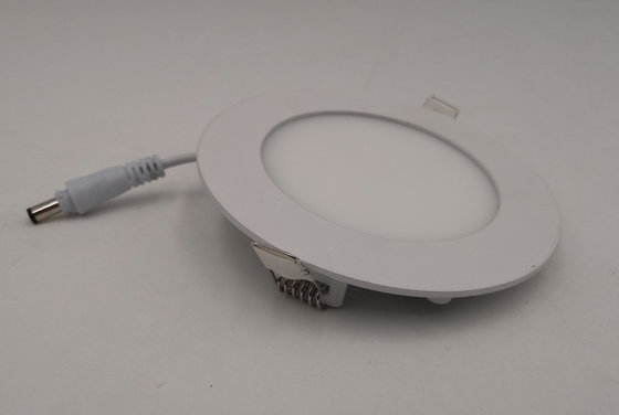 6w 6000K Super Slim LED Panel Light Round Recessed Ceiing Panel PF0.5 Isolated Driver
