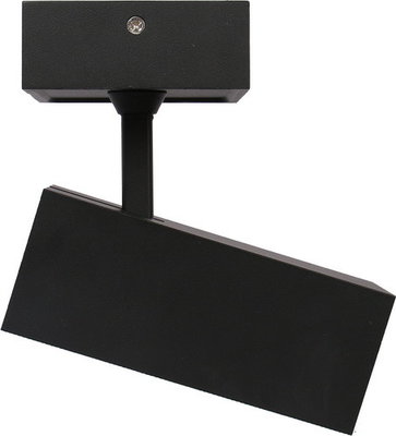 24 Degree Square Shape Surface Mount LED Spotlights 10w Black Housing Ceiling Spotlight