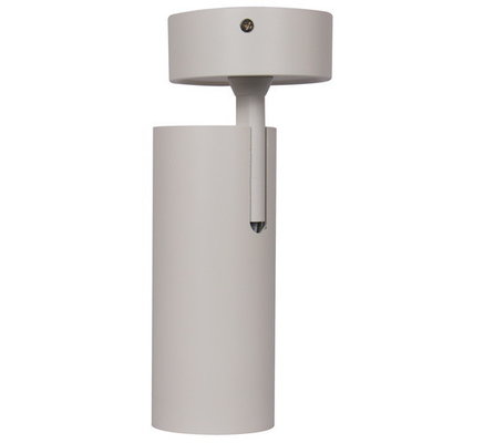 White Housing 10w Surface Mounted LED Spotlights 24 Degree Narrow Round Shape
