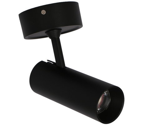 10w 36 Degree Wall Mounted Led Spotlights / Black Outdoor Commercial Spotlights