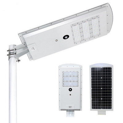 40w All In One Solar Garden Light / Solar Powered Street Lights Intelligent Working