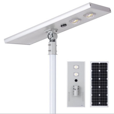 Energy Efficient Street Lighting / All In One Solar Garden Light 50w Motion Sensor
