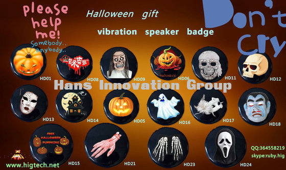 Halloween Promotional Speaker Badge supplier
