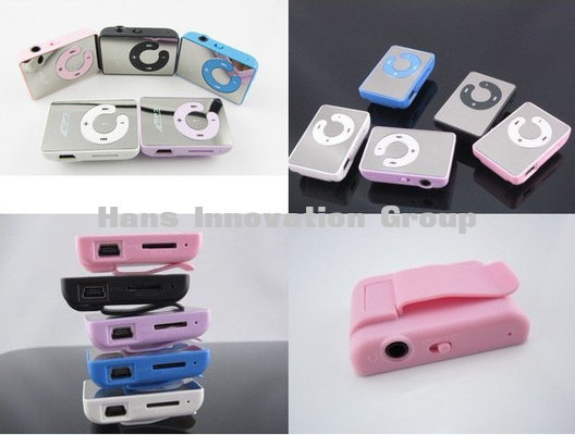 Clip MP3 player, promotion mp3 player,mini player mp3 Mp6002 supplier