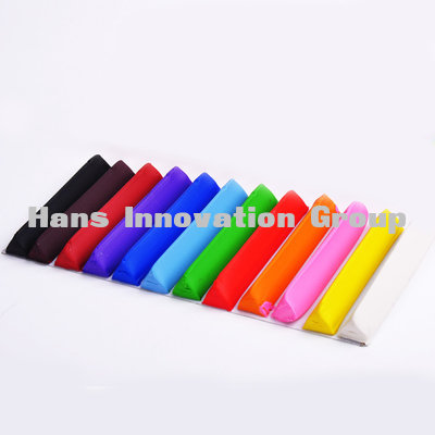 200g 12 bar educational non-toxic triangle plasticine modelling clay supplier