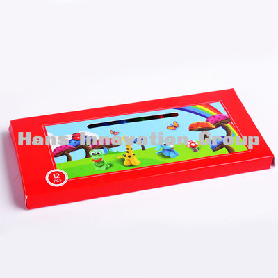 200g 12 bar educational non-toxic triangle plasticine modelling clay supplier