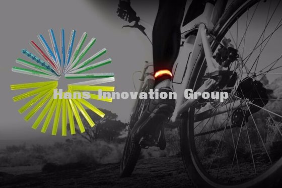 Low Cost Sports Reflective Slap Bracelets supplier