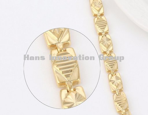 wholesale fashion imitation 24kt dubai gold jewelry bracelets supplier
