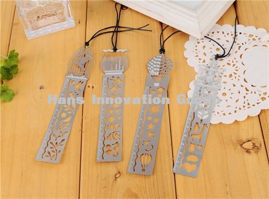 straight metal measuring rulers wholesaler custom metal craft book mark rulers supplier