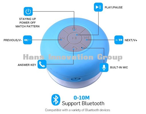 Wireless Stereo Water Floating Waterproof Bluetooth Speaker for Swimming Pool supplier