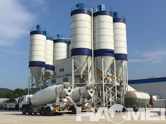 HZS120 Commercial Concrete Batching Plant CE certification! Best Quality Low Price