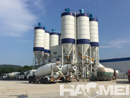 HZS120 Commercial Concrete Batching Plant CE certification! Best Quality Low Price