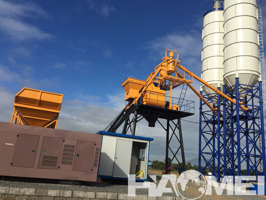 CE certification! Best Quality Low Price Maintenance Of HZS120 central mix concrete batch plant