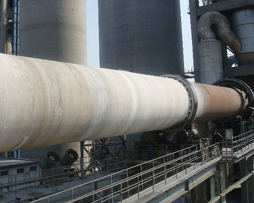 Whole plant of bauxite rotary kiln sale