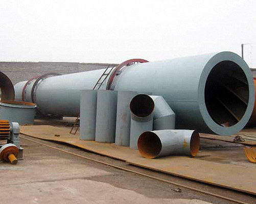800*8000mm Rotary Dryer for Drying Gypsum Powder in Building Industry