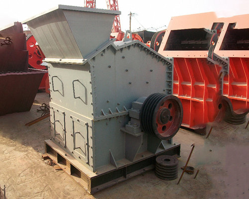 New high efficiency professional hammer crusher, limestone double hammer crusher