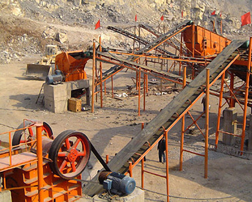 50-420t/h Lime stone Crushing Plant Equipment