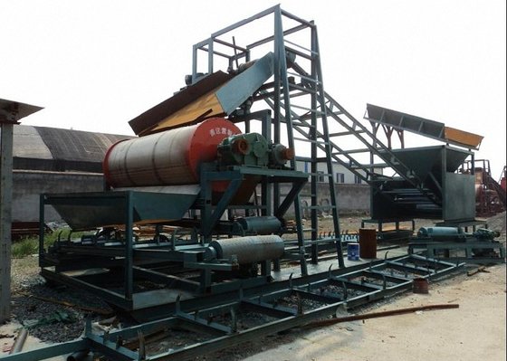 Iron ore dry magnetic separator