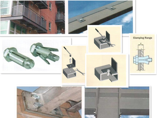 Concrete Sleeve Anchors 5/8 x 4-1/4&quot; Includes Nuts &amp; Washers Expansion Bolt supplier
