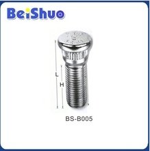 high strength flange hex head Benz wheel bolt with half thread supplier