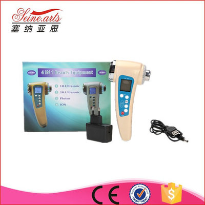 Ultrasonic Photon Therapy Beauty Device Facial Skin Tightening Machine